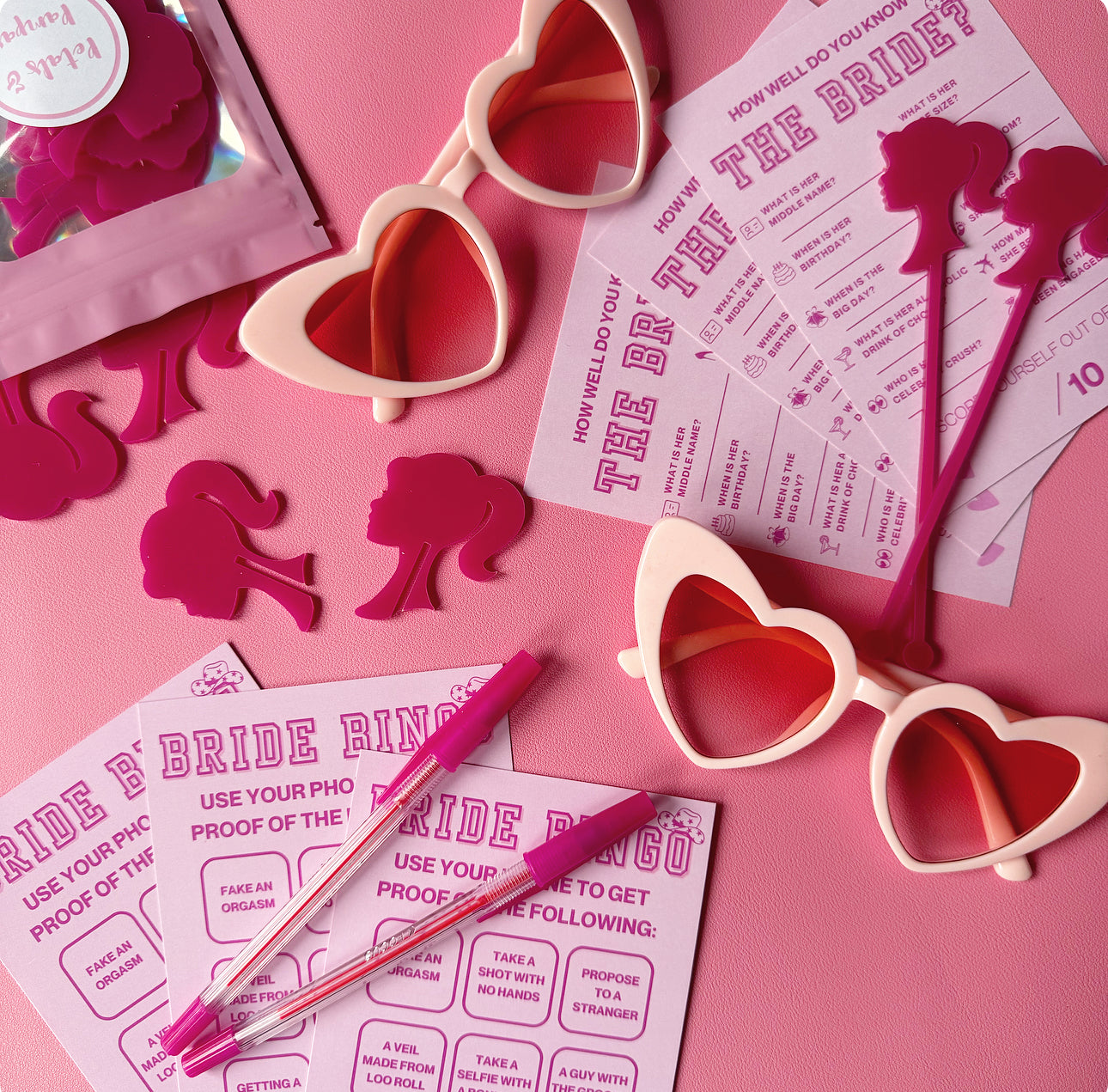 Hen Party Essentials – Petals and Pampas